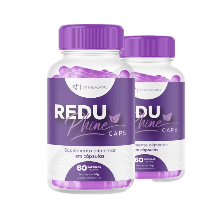 ReduPhine Caps - Original - 1 Pote - Compre na Loja Virtual Oficial