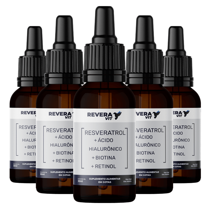 Reveravit Fórmula Com Resveratrol Americano E Ácido Hialurônico 5