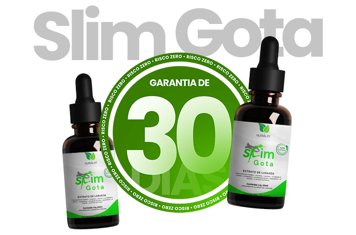 Slim Gota - Suplemento Emagrecedor 100% Natural - 30ml - Loja Virtual Oficial