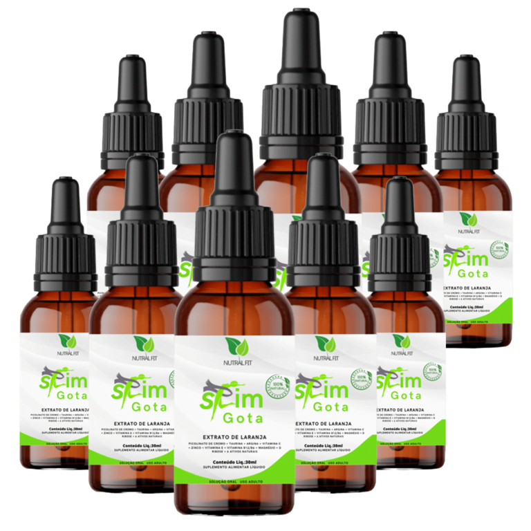 Slim Gota - Suplemento Emagrecedor 100% Natural - 30ml - Loja Virtual Oficial