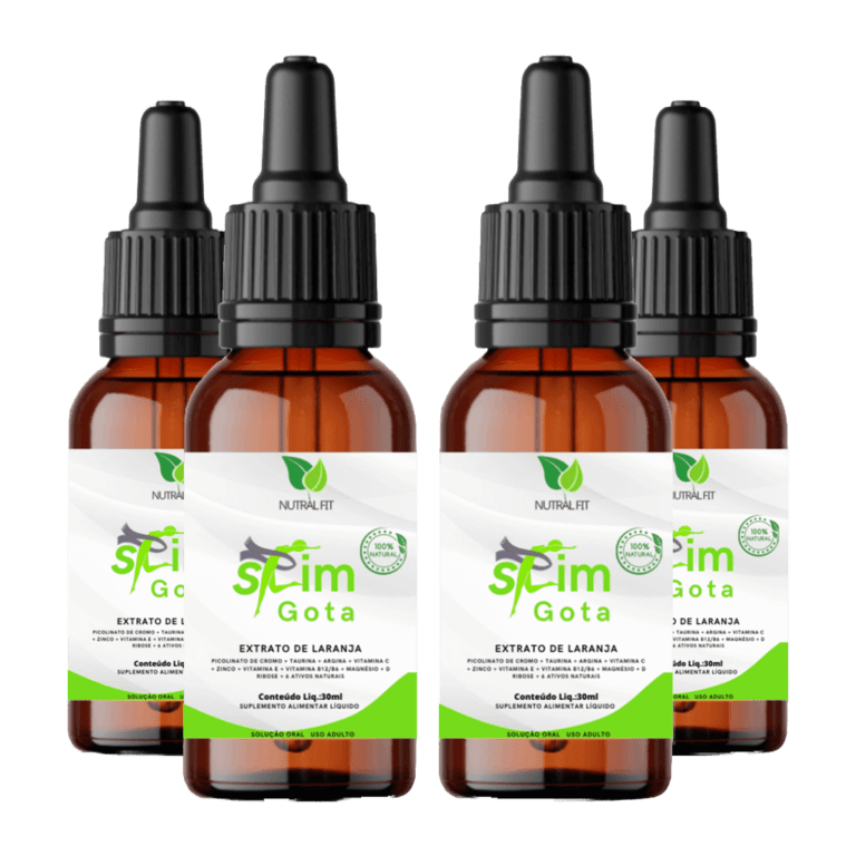 Slim Gota - Suplemento Emagrecedor 100% Natural - 30ml - Loja Virtual Oficial