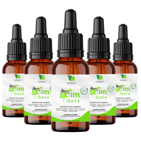 Slim Gota Original - 4 Frascos - Loja Virtual Oficial