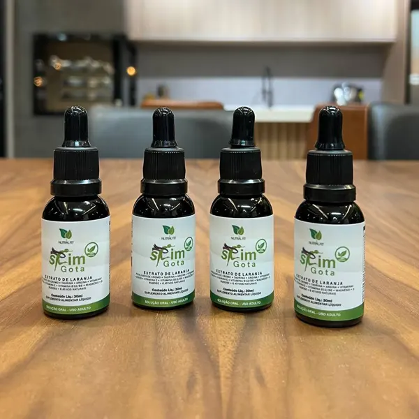 Slim Gota - Suplemento Emagrecedor 100% Natural - 30ml - Loja Virtual Oficial