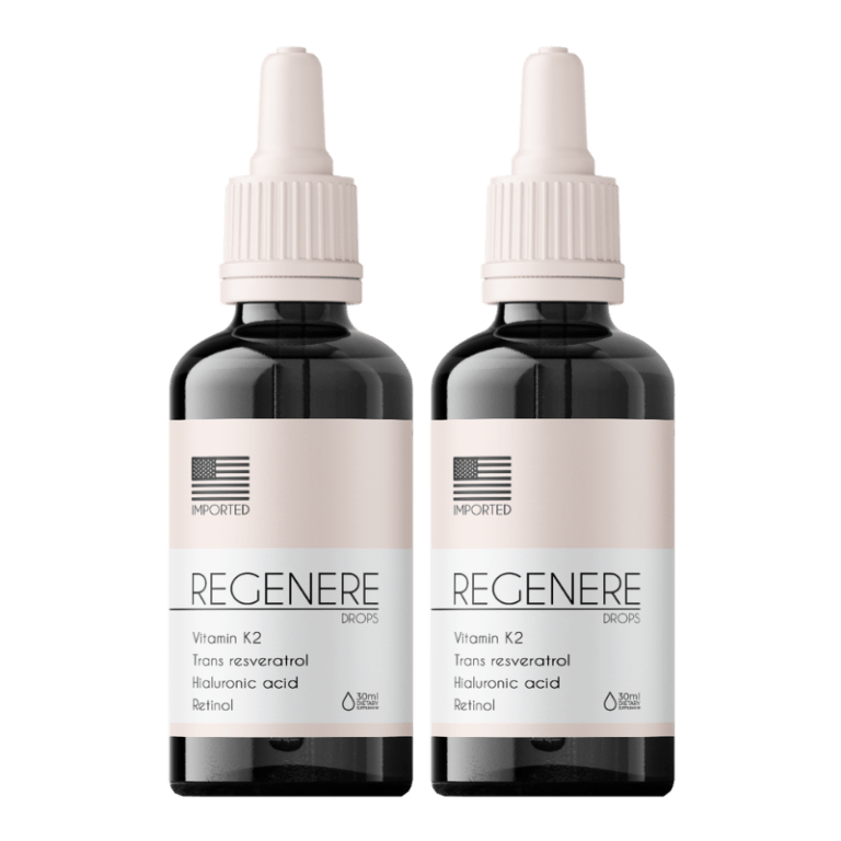 Kit 2 Regenere Drops - Suplemento Alimentar Natural com Vitamina K2 ...